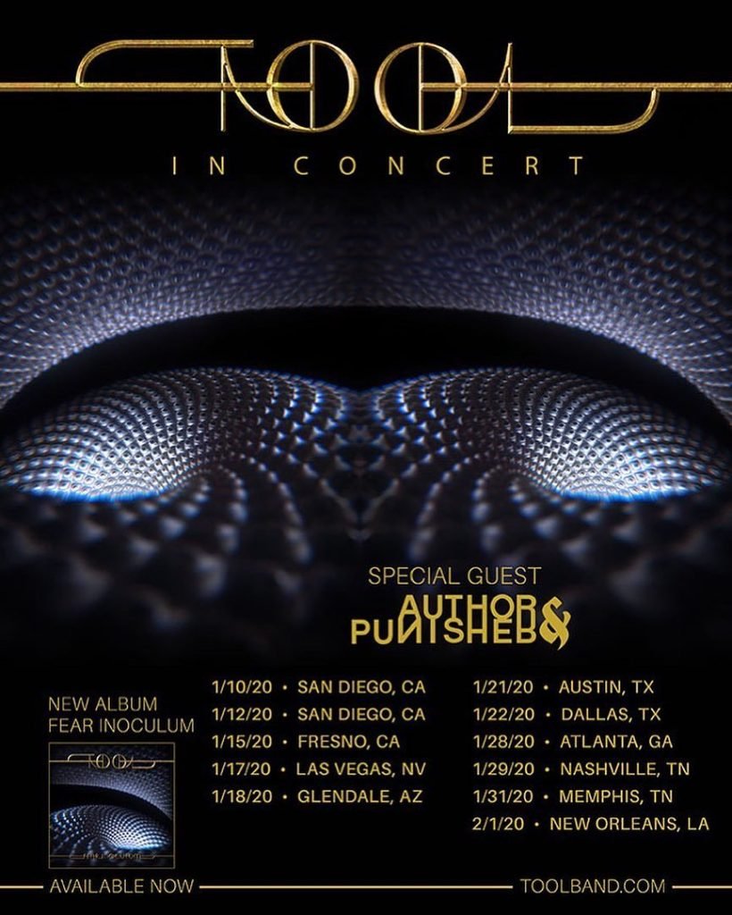 Tool Announce Early 2020 Tour Dates - The Mosh Network
