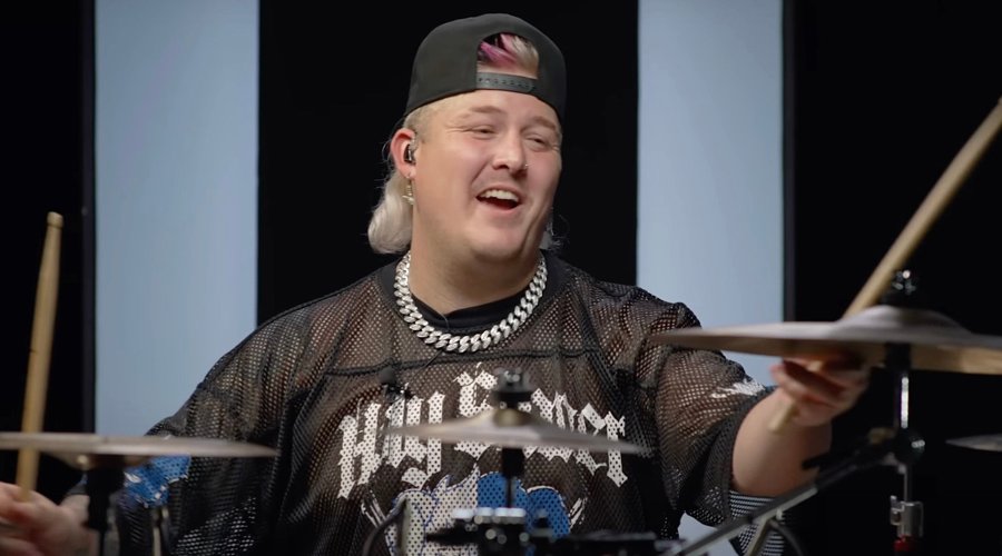 JELLY ROLL’s Drummer Cody Ash Tries Playing Slayer’s “Seasons In The ...